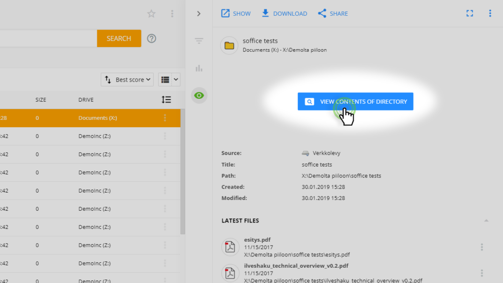 Browsing folder | Ilves